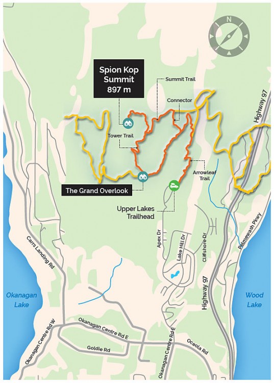 Hike Spion Kop Trails | Okanagan Life Magazine