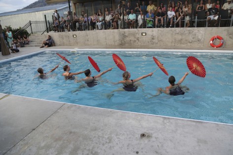 Winery hosts world’s first water ballet | Okanagan Life Magazine