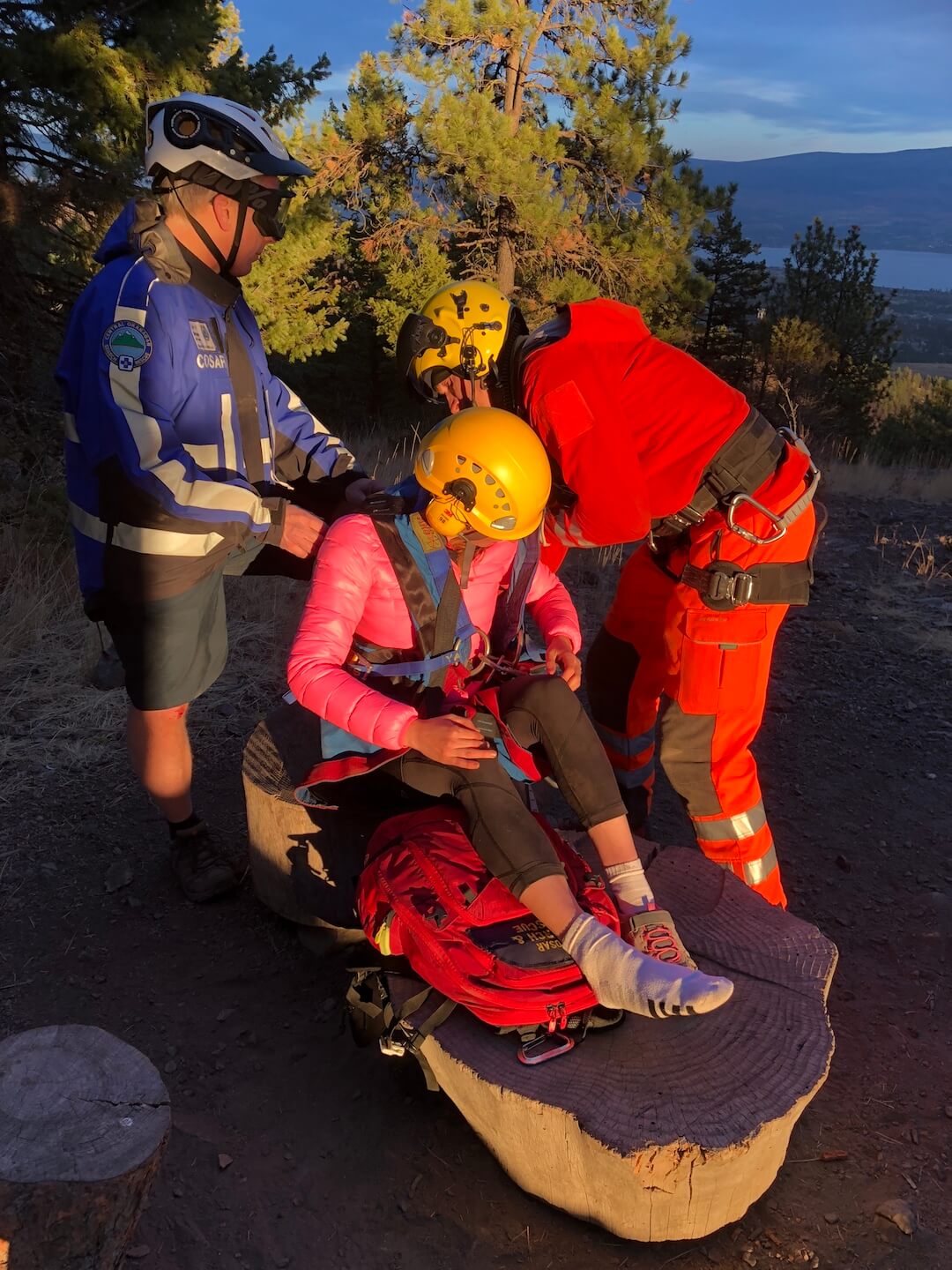 Injured Mountain Biker Rescued | Okanagan Life Magazine
