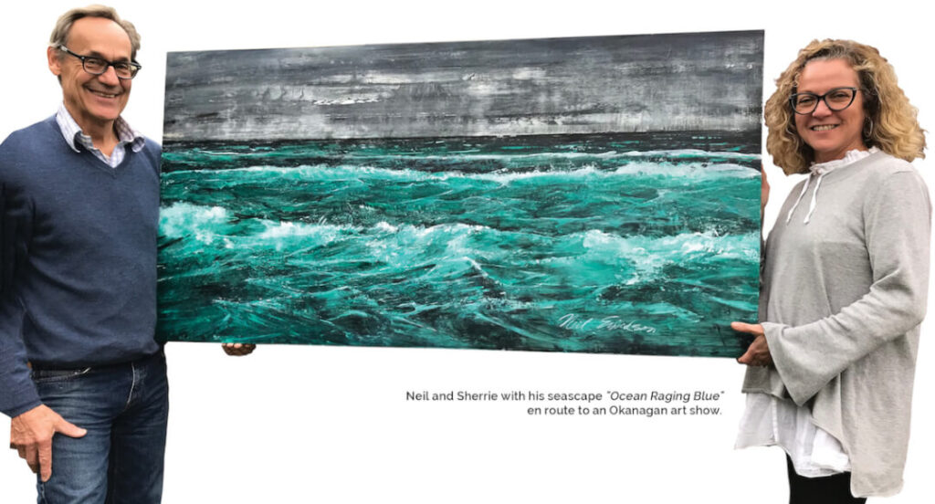 Vernon painter Neil Erickson leaps into a new medium | Okanagan Life